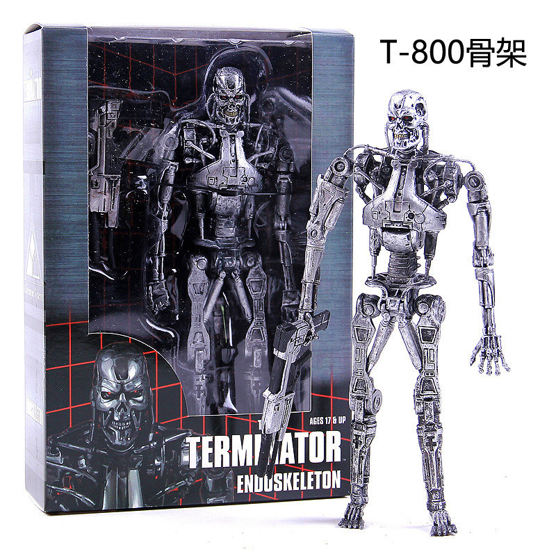 Neca Terminator T800 Skeleton Future Warrior T1000 Manipulator Model ...