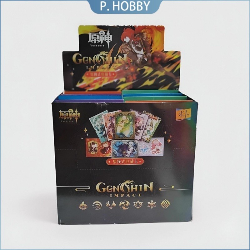 Yuanshen 3rd Anniversary New Style Mika Trading Collection Card Board ...