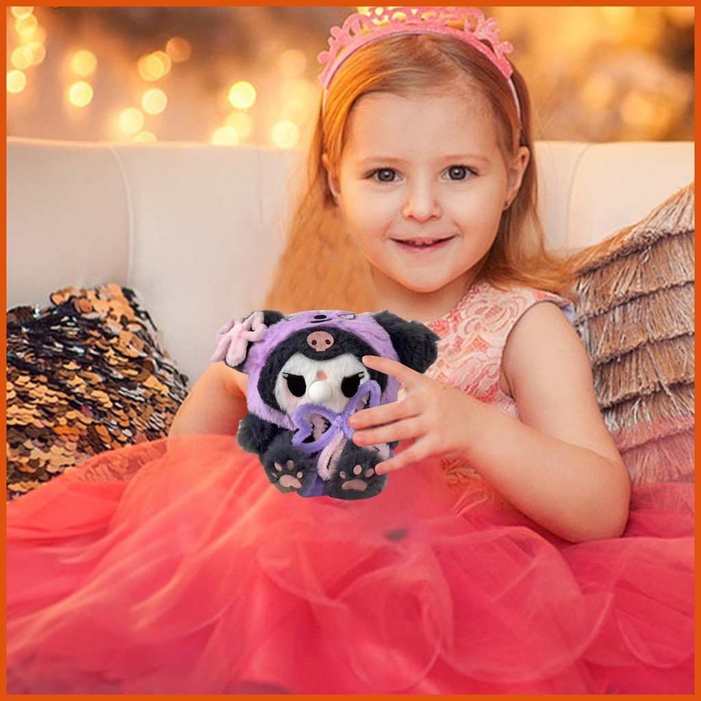 Stuffed Doll Material Kit Q Version Plush Cartoon Anime Doll Squeak ...