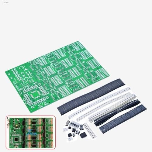 300 SMD Component Welding Test Kits High Strength SMT Practice Board ...