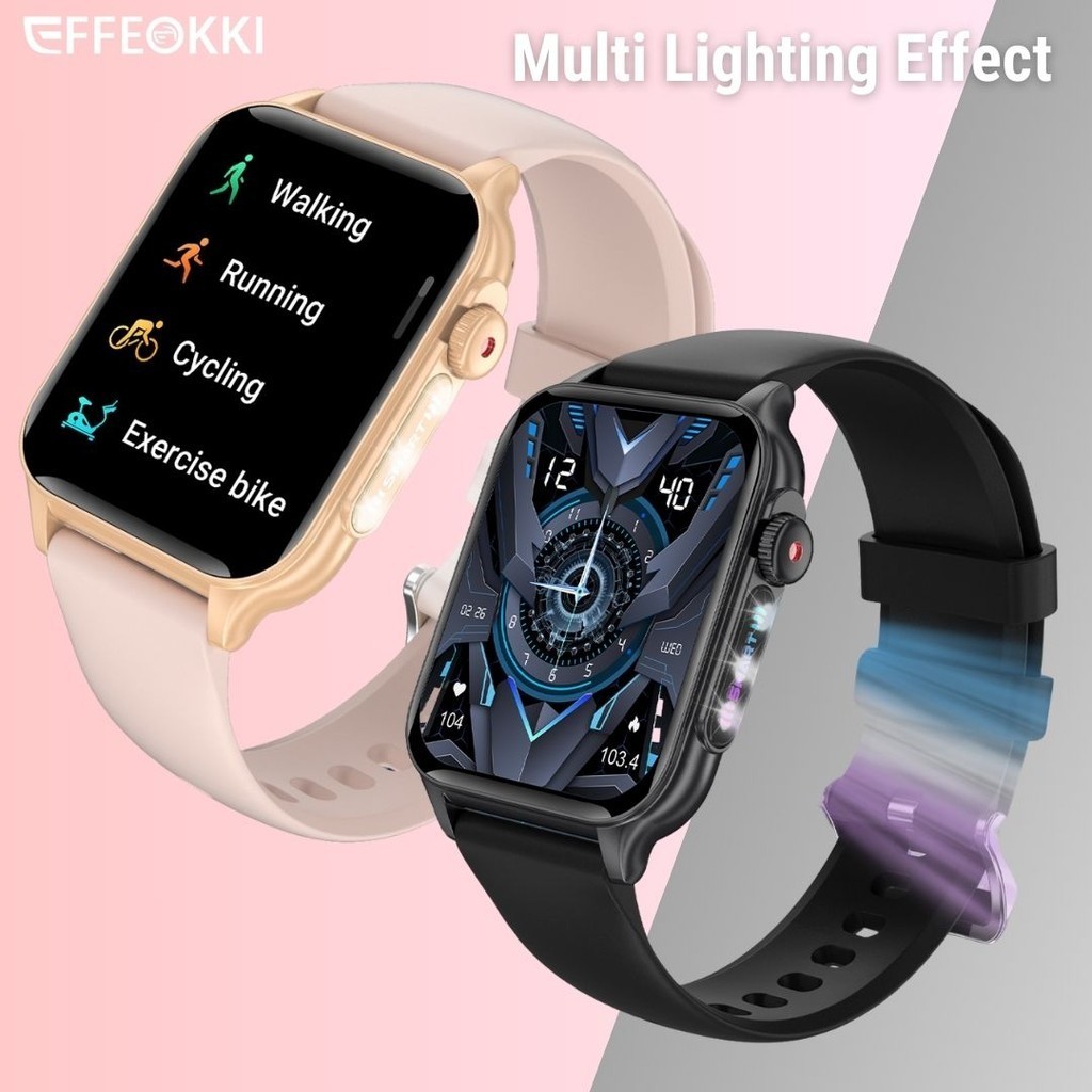 Smart Watch Sports Connect For Breathing Light Effect Digital Blood ...