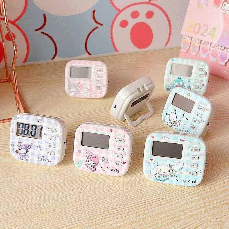 Sanrio Cartoon Animal Countdown-Timer Cow Digital Cooking Timer with ...