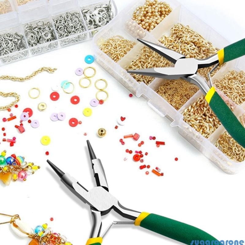 Sugar Needle Nose Pliers 5 Inch Precisions Long Reach Nose Pliers Wire ...