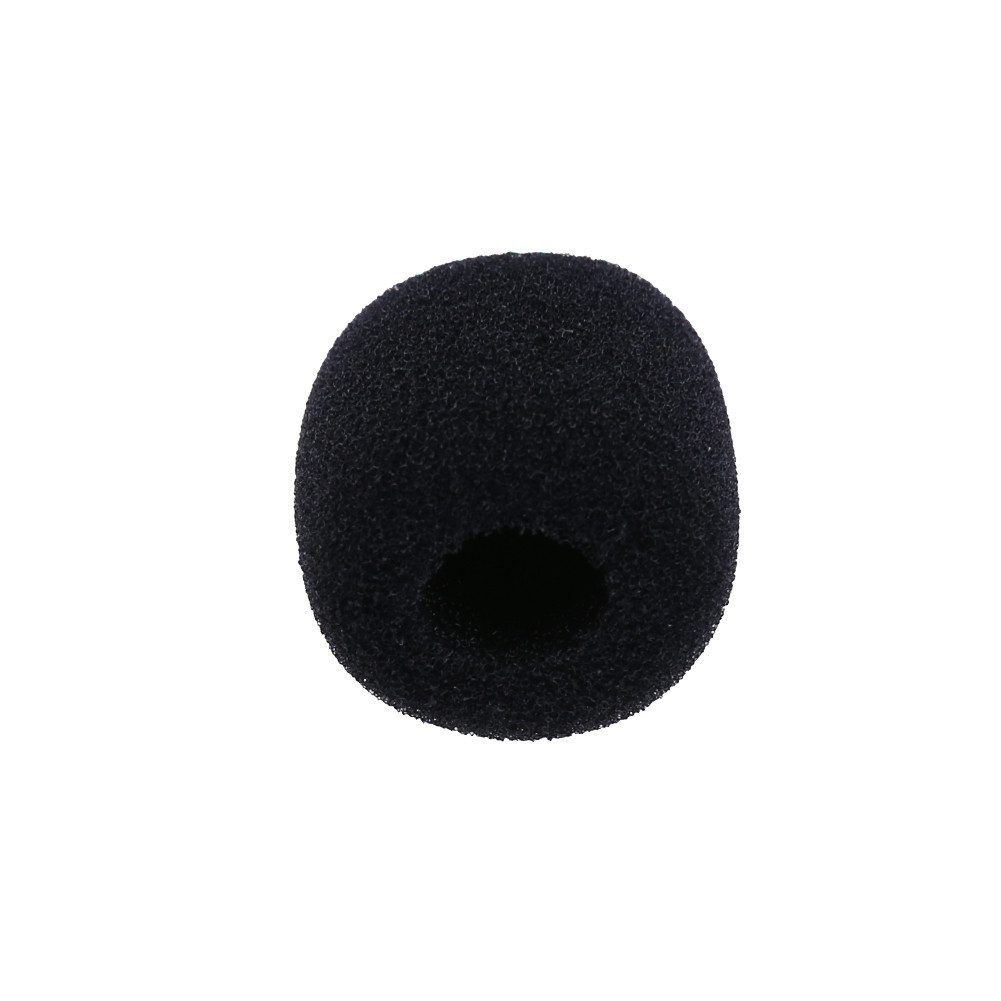5pcs Soft Elastic Sponge Microphone Head Cover for Headset Collar Mic ...