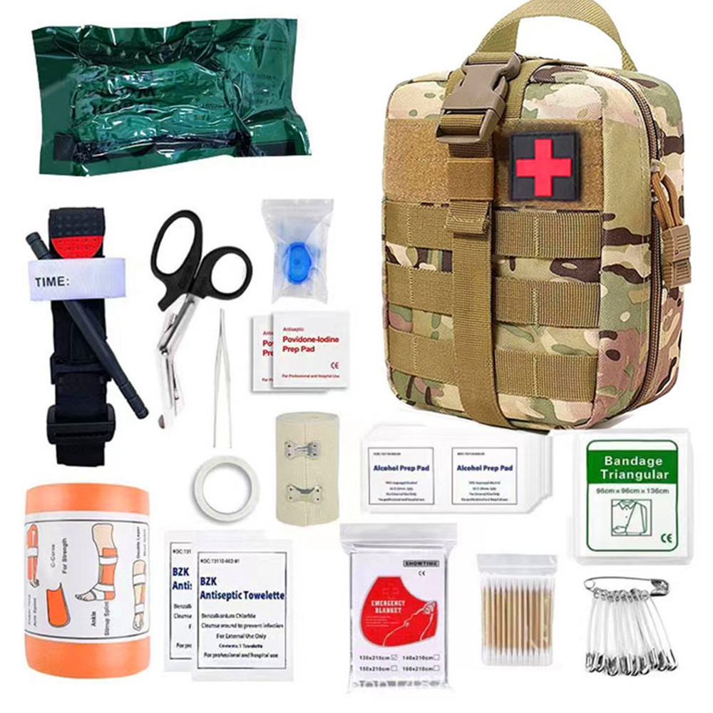 Wilderness emergency survival tool set IFAK trauma survival kit EMT ...
