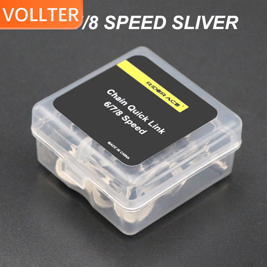 10 Pieces Link Chain Connectors Pieces Joint Bike 6/7/8 Connector ...