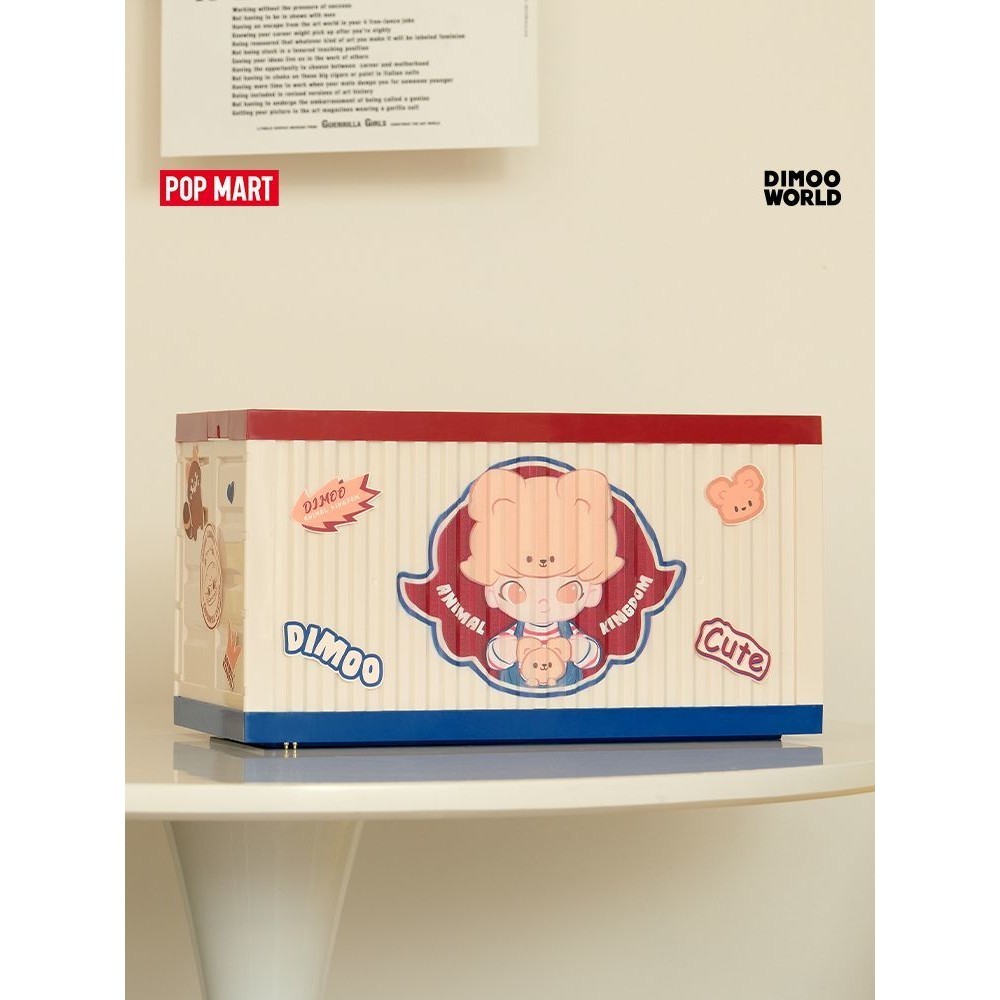 P POPMART POPMART DIMOO Animal Kingdom Container Luminous Figure ...