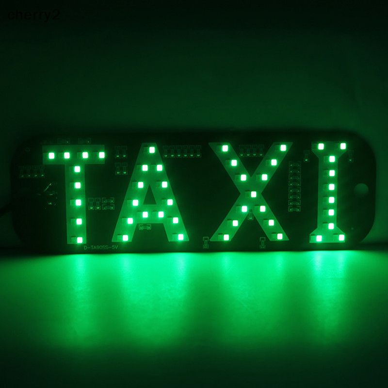 [Cherry] Taxi Light,Dual Colors Taxi LED Sign Decor, 2 Color Changeable ...