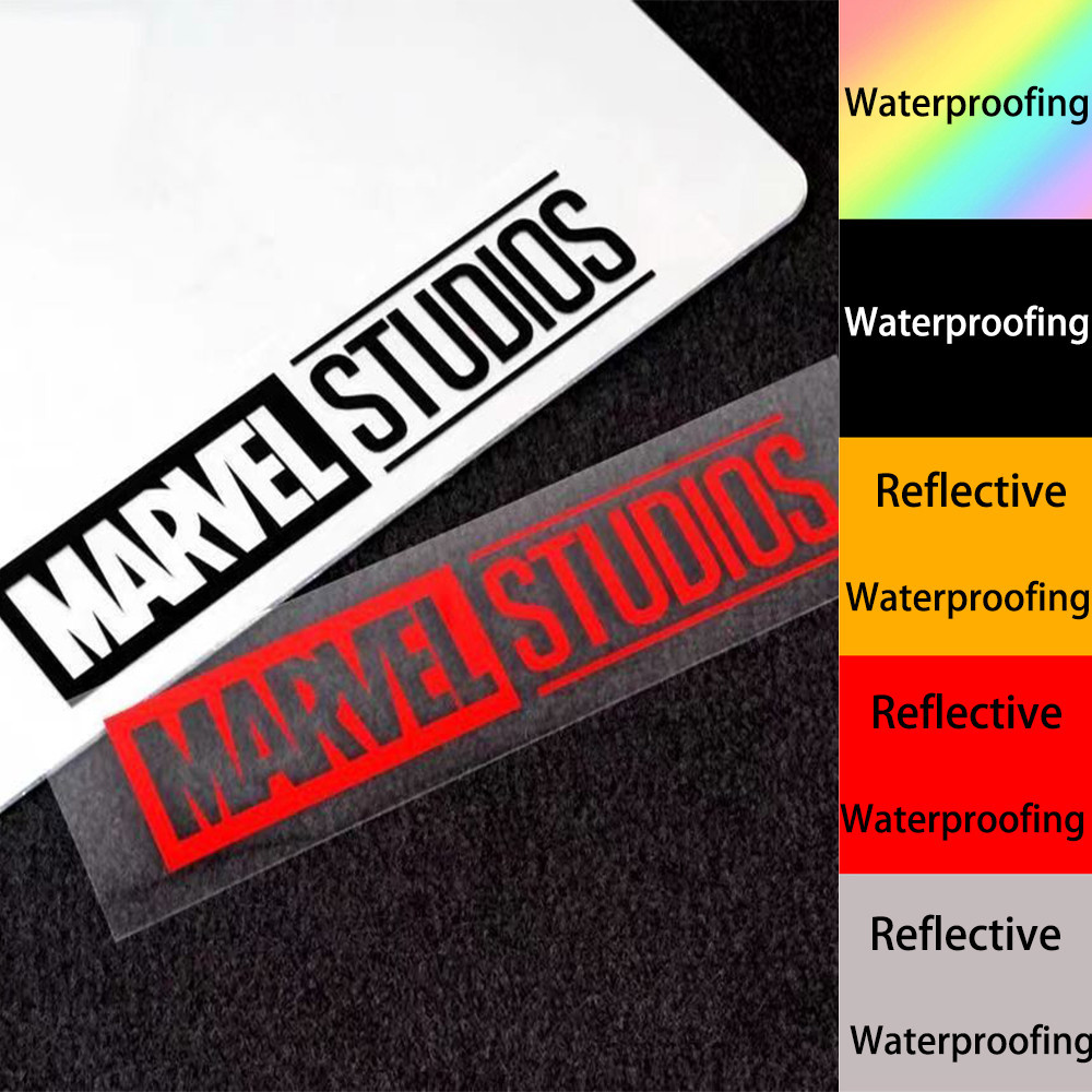 Marvel STUDIOS Stickers Laser Engraving Stickers Marvel Unique Simple ...