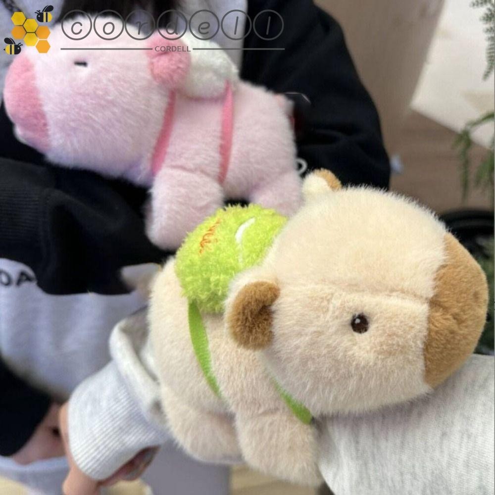 CORDELL Capybara Plush Wrist Band, Capybara Rodent Simulation Slap ...