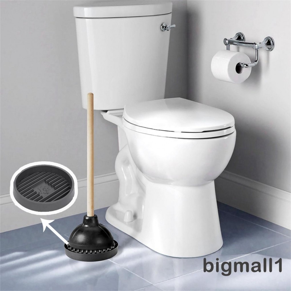 BIGMALL-Toilet Plunger Tray Rack Universal Toilet Sucker Holder Drip ...