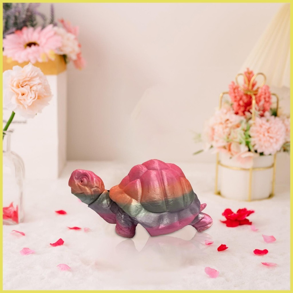 3D Printed Articulated Turtle Multi-Joint Movable Toy Turtle Sensory ...