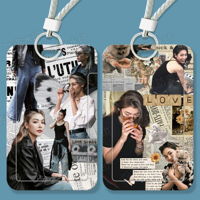 Faye Slide Card Holder Food Card Bus Card ID Card Protective Case ...