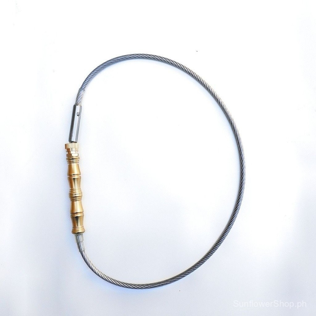 Portable Steel Wire Whip Head Tail Butt Self-Defense Whip Quick Plug-In ...