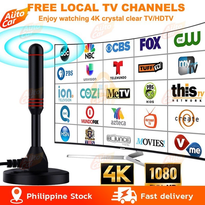 5M ABS GMA Digital TV Antenna Hd Indoor Amplified Digital Tv Antenna 5 ...