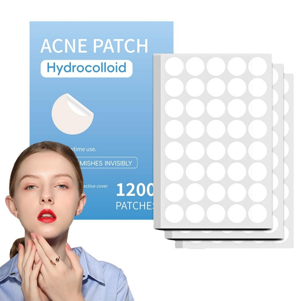 400pcs/800pcs/1200pcs Invisible Acne Patch Pimple Removal Patch ...