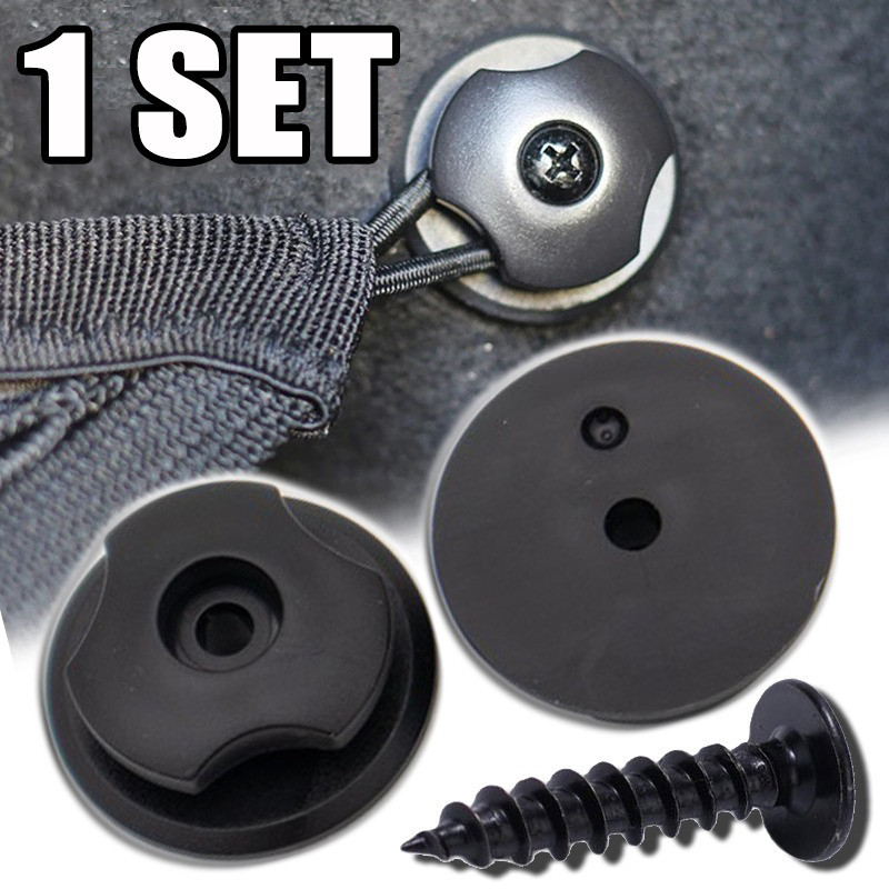 Car Boot Net Hooks - With Screws - Storage Net Bag Mounting Clip - Tie ...