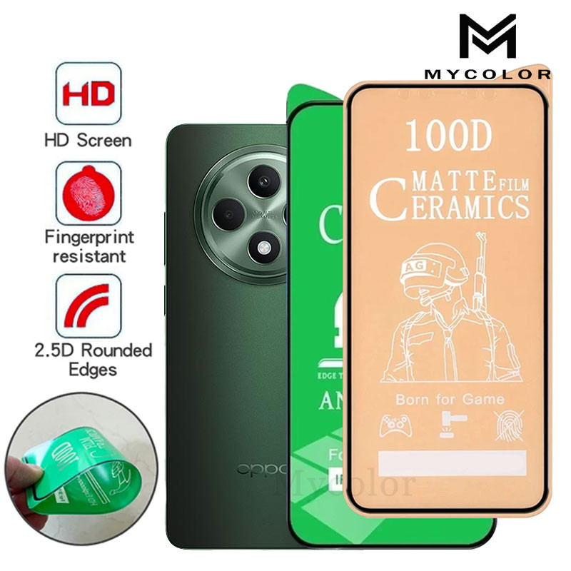 Ceramic Matte HD Full Screen Film For OPPO Reno 12F 11F 8T Reno12 F ...