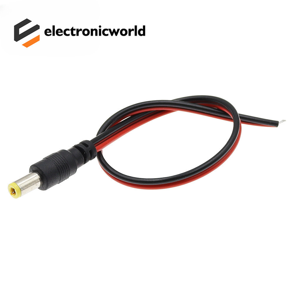5PCS DC Power Male Female Cable 12V Plug DC Adapter Cable Plug ...