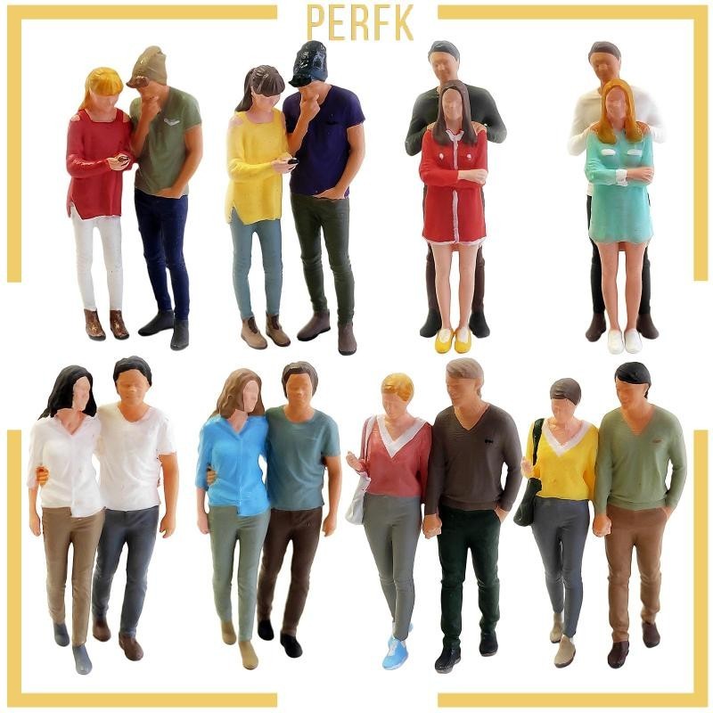 [Perfk] 1/64 Scale People Model Figurines, Tiny People Figures 1 64 ...