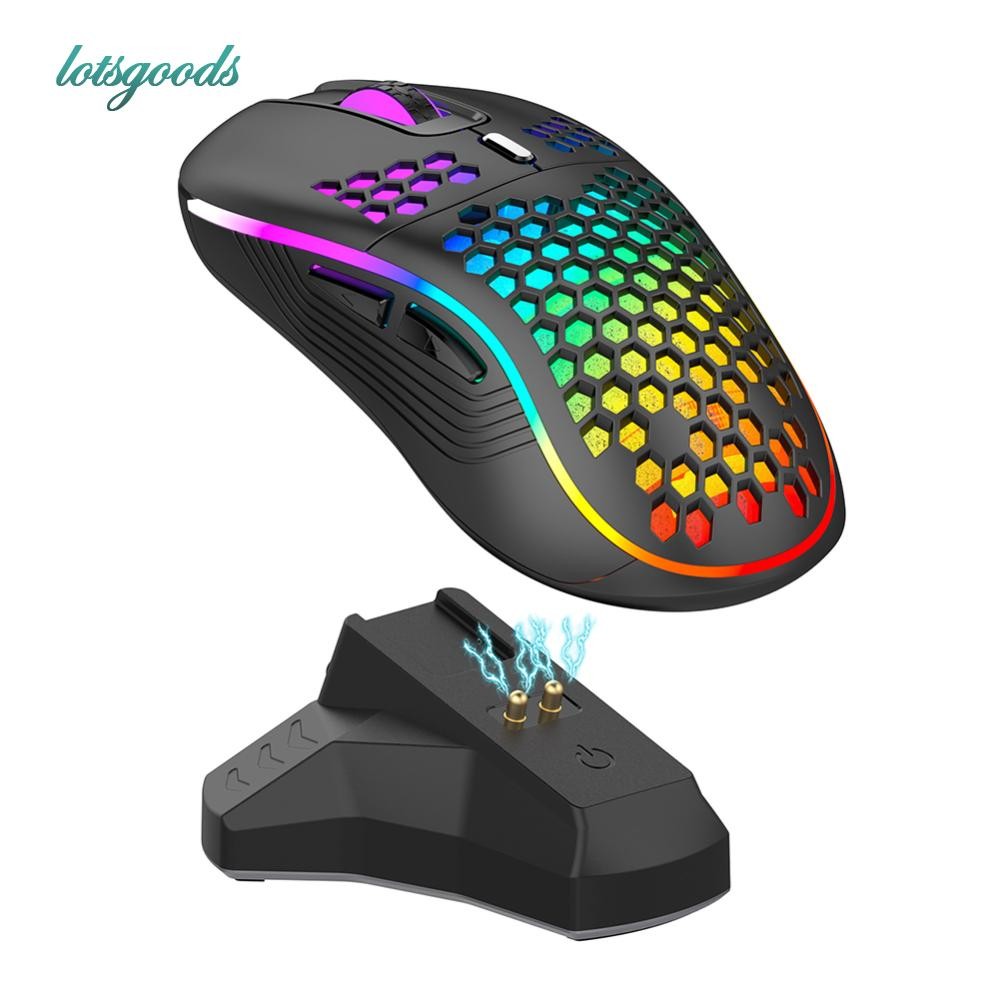Mouse Charging Station Anti-Slip Feet Wireless Gaming Mouse Charger ...