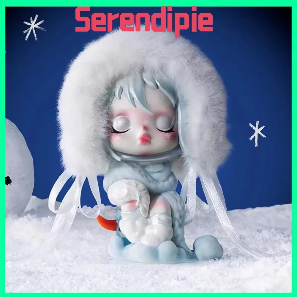 SERENDIPIE Skullpanda Wishful Thinking Time Arrives, Pop Mart Genuine Wish Making Time Series ...