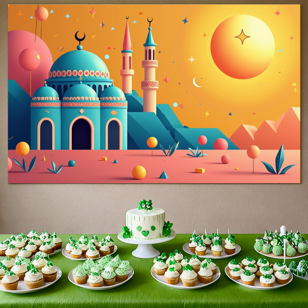 Floral Design Spring Theme Background Banner Party Decorations ...
