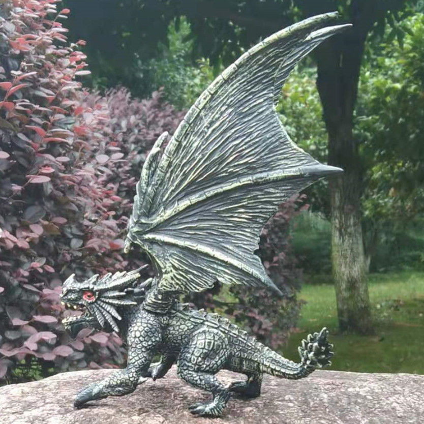 Western Dragon Hand-Made Toys Simulation Plastic Dinosaur Model ...