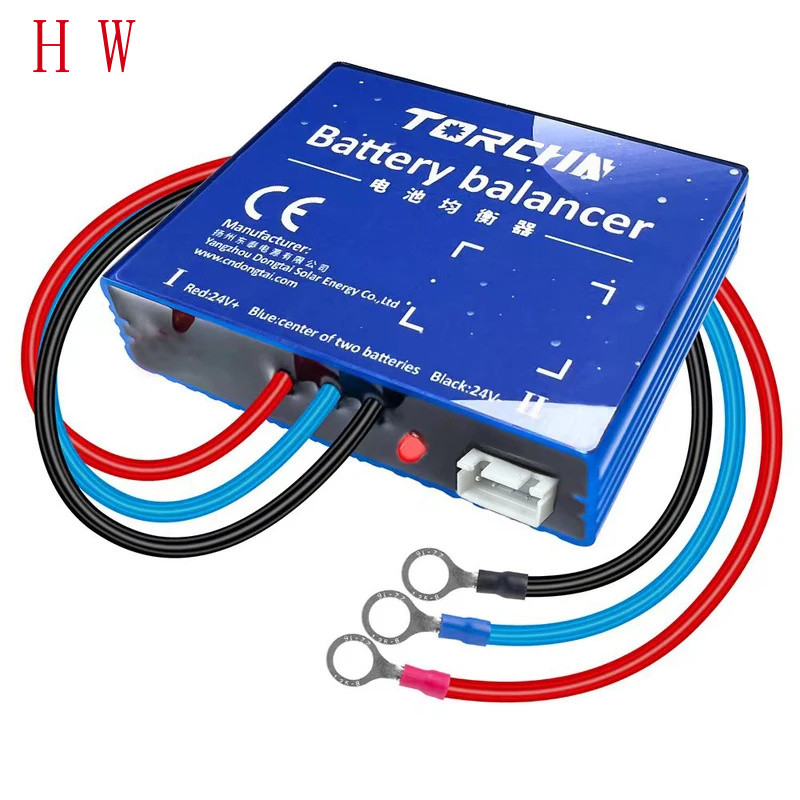 IP67 2X 12V Battery Equalizer Batteries Balancer 2S Active Voltage ...