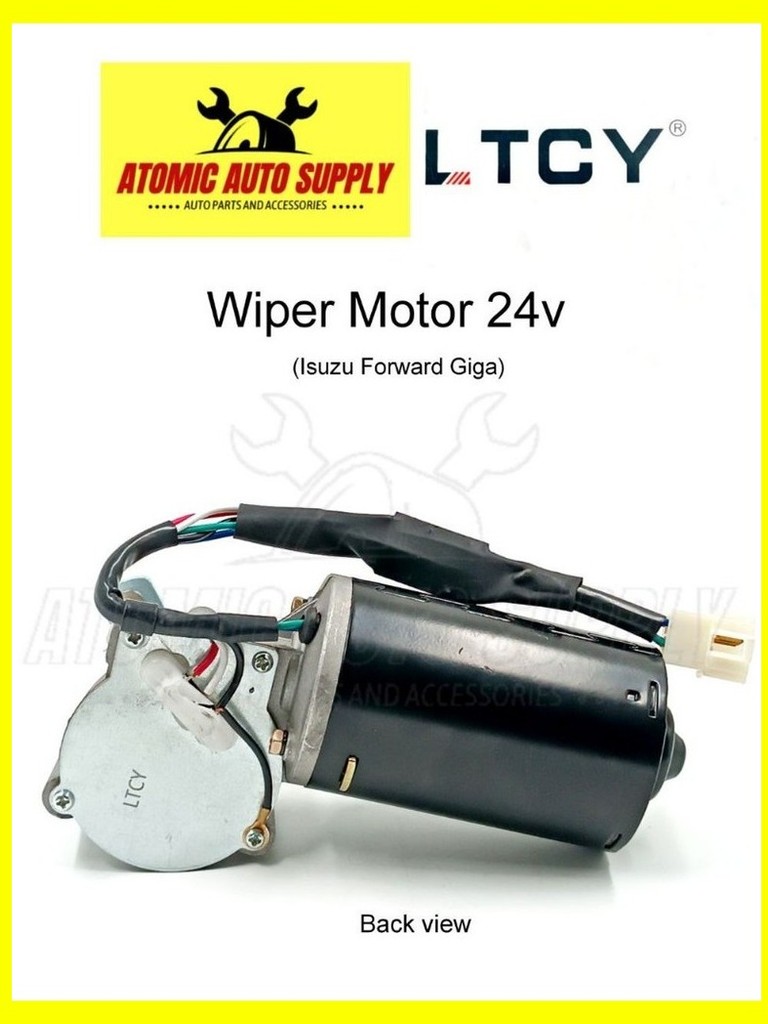 LTCY WIPER MOTOR FOR ISUZU FORWARD GIGA - 24V (LT -T39303)- SOLD PER ...