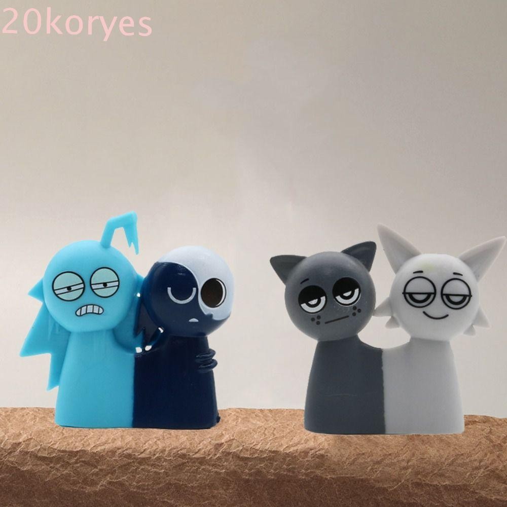 KORYES 12pcs/set Sprunki Figures Toy, PVC Sprunki Game Sprunki Mode ...