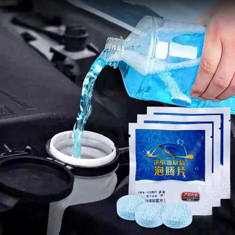 Multifunctional Windshield Washer Tablets Fast Dissolving Wiper Fluid ...