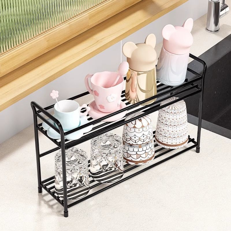 Water Cup Rack Cup Storage Rack Dining Side Cabinet Rack Toilet Rack ...