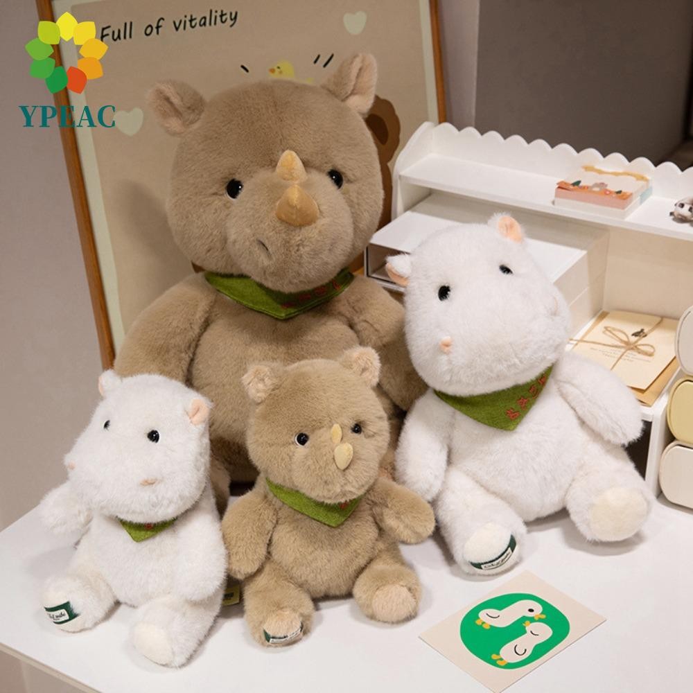 YPEAC Moo Deng Plush Toys, The Bouncy Pig Cute Angry Baby Hippo Doll ...