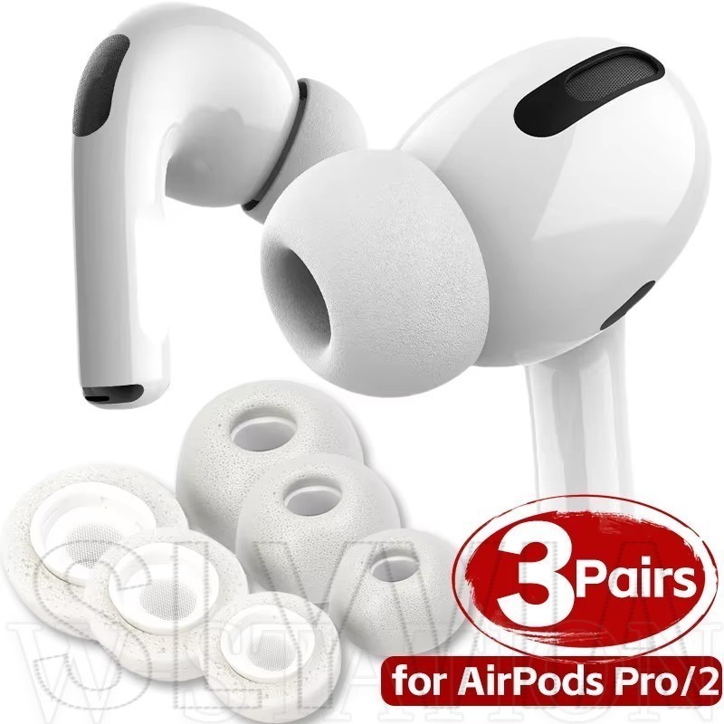 SLXC-Compatible For Apple Airpods Pro 2 / Pro - Memory Foam Replacement ...
