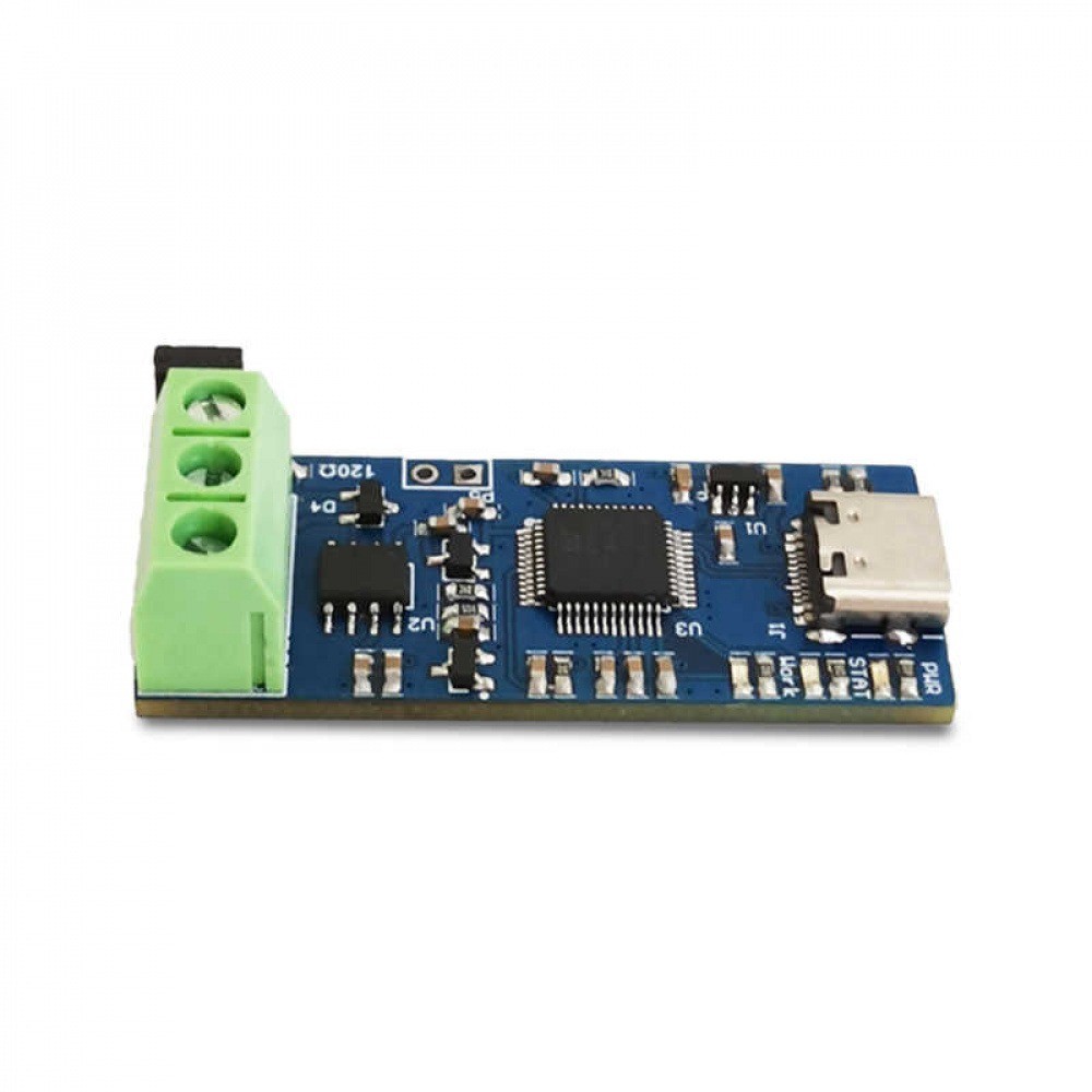1PCS USB to CAN Module Support CAN FD CAN Bus Analyzer V2.0 CAN Debugging Assistant Board Type-C ...