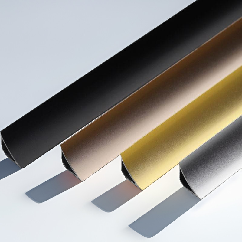 Aluminum alloy shade corner decorative bar ceiling shade corner line ...