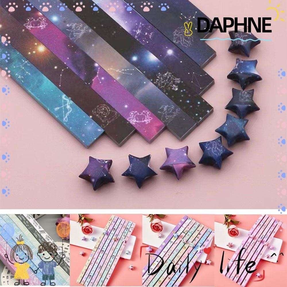 DAPHNE 540 Sheets Star Origami Paper, Single Sided Art Craft Star Paper ...