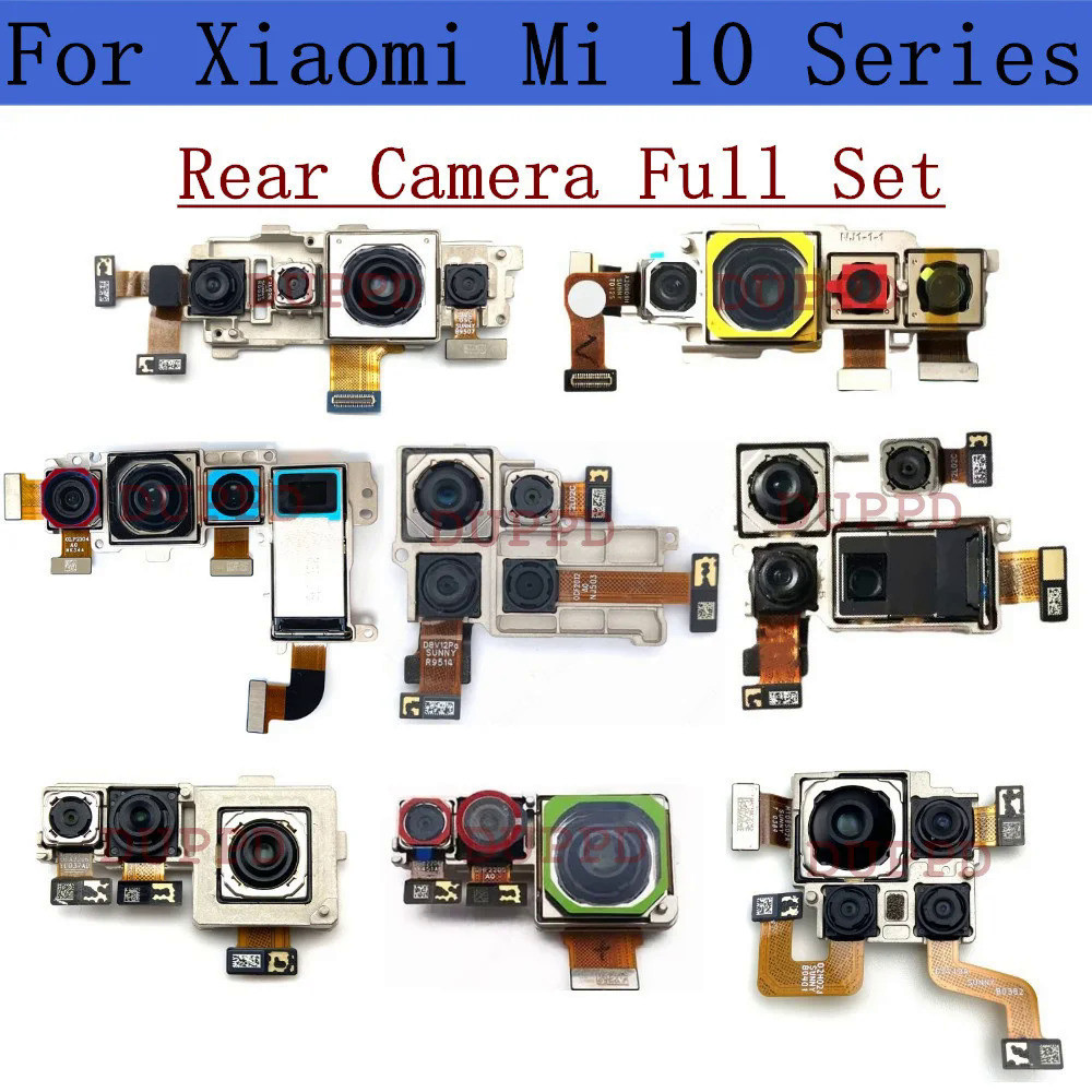 Rear Camera Full Set For Xiaomi Mi 10 10T Pro Ultra Lite 10S 10i 5G Origin Back Main Ultrawide ...