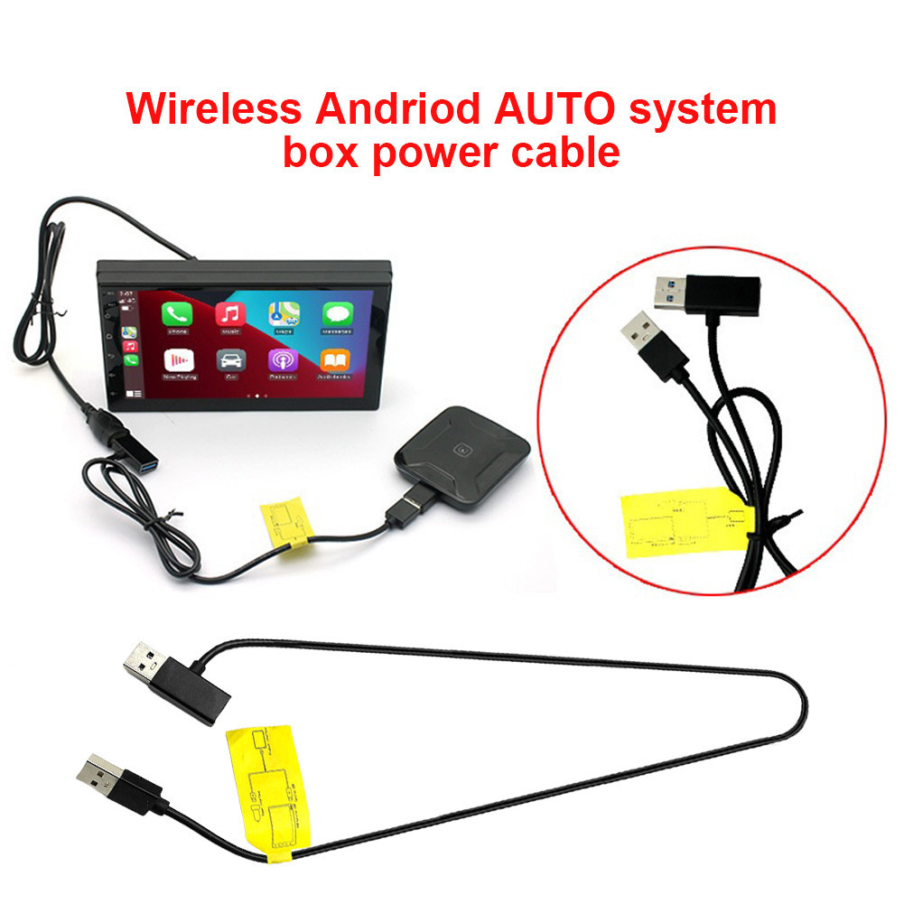 Carlinkit 12V AI Box Power Cable High Speed Wireless CarPlay Android ...