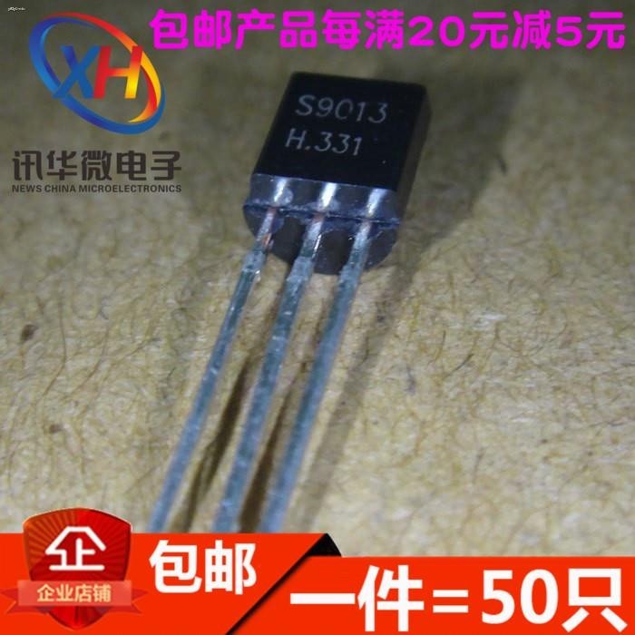 Transistor S9013 straight plug TO-92 PNP new original (50 pieces ...