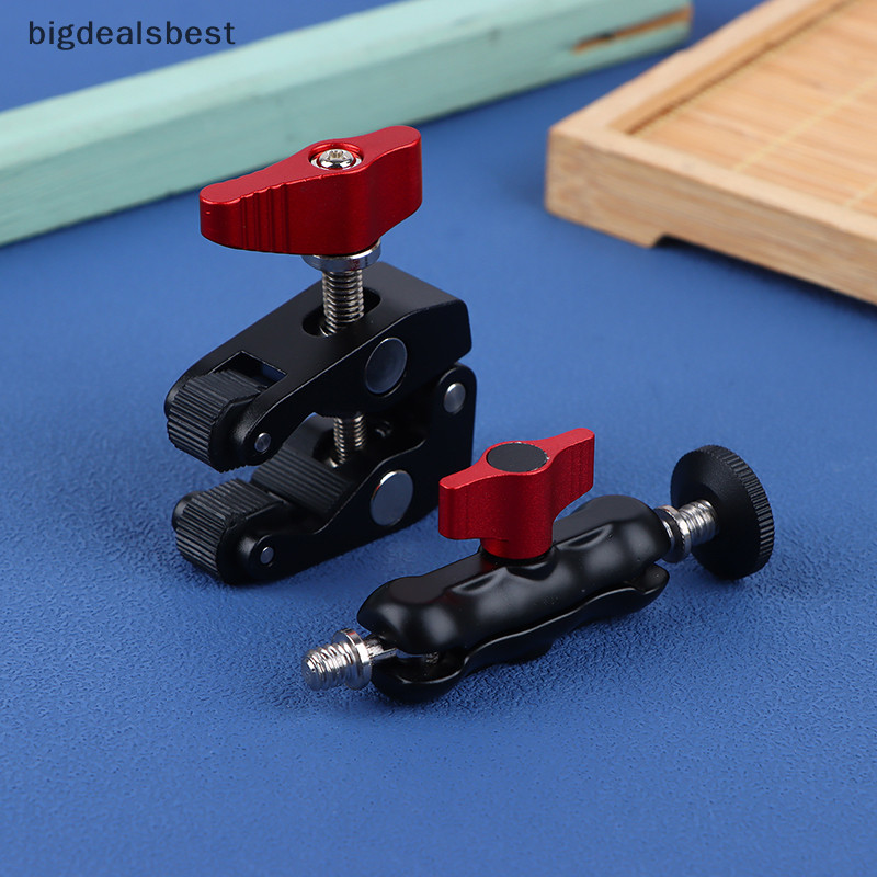 bigdealsbest Aluminum Alloy Clamp With Double Arm Clamp 1/4'' 3/8 ...