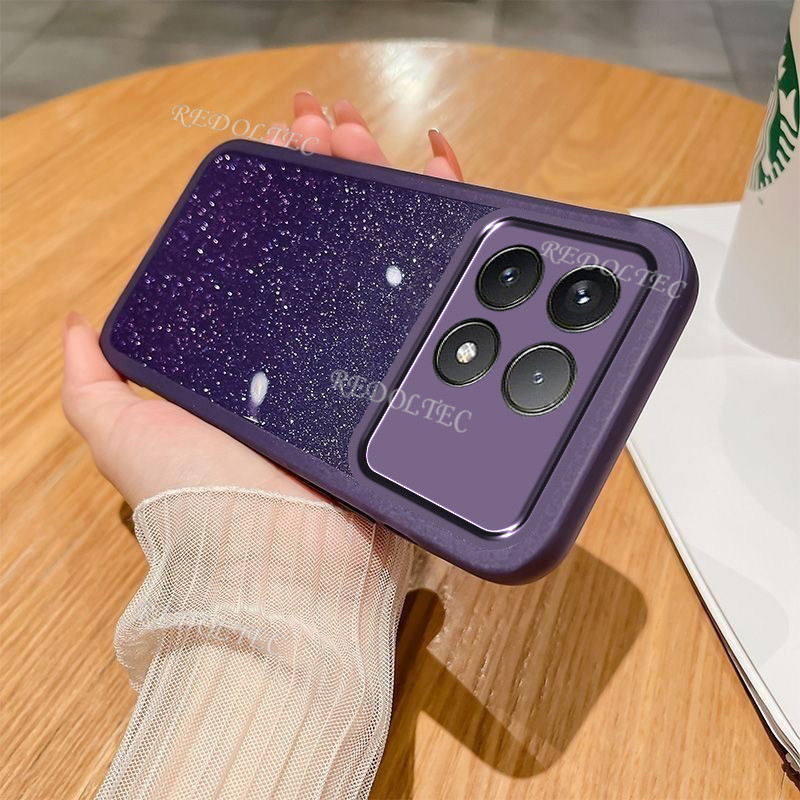 Case Xiaomi POCO F6 F6 Pro Luxury Glitter Casing Xiaomi POCO F6 Pro ...