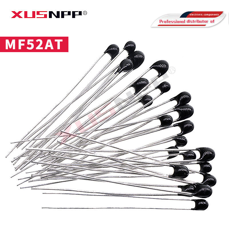 100pcs MF52AT MF52 B 3950 NTC Thermistor Thermal Resistor 5% 1K 2K 3K 4 ...