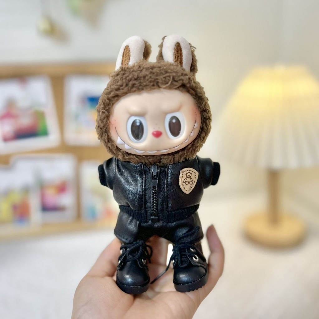 Only Clothes] 17cm Pendant Labubu Baby Clothes Keychain Mystery Box ...