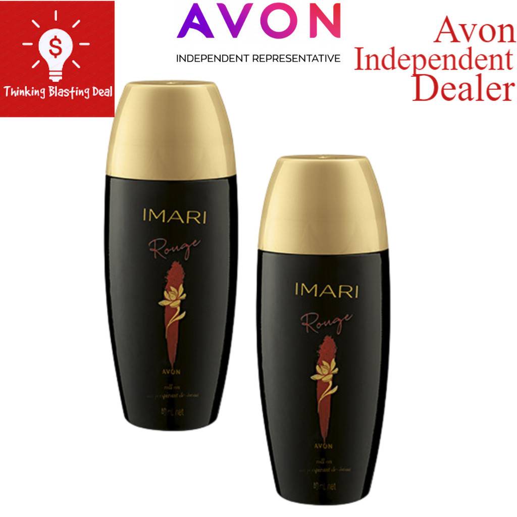 BUY 1 TAKE 1 AVON Imari ROUGE Anti-Perspirant Roll-On Deodorant 40 ML ...