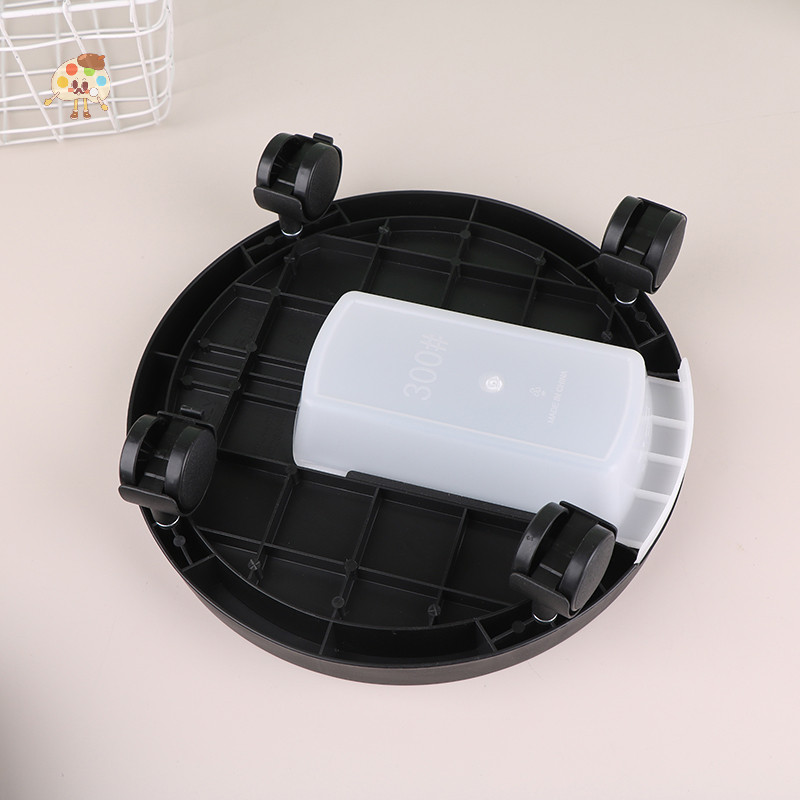 LON Movable Flower Pots Tray With Universal Wheels Planter Caddy ...