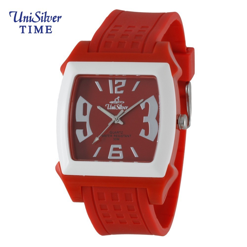 UniSilver TIME Kandy Krushhh Red Rubber ( Junior Size ) Watch KW1044 ...