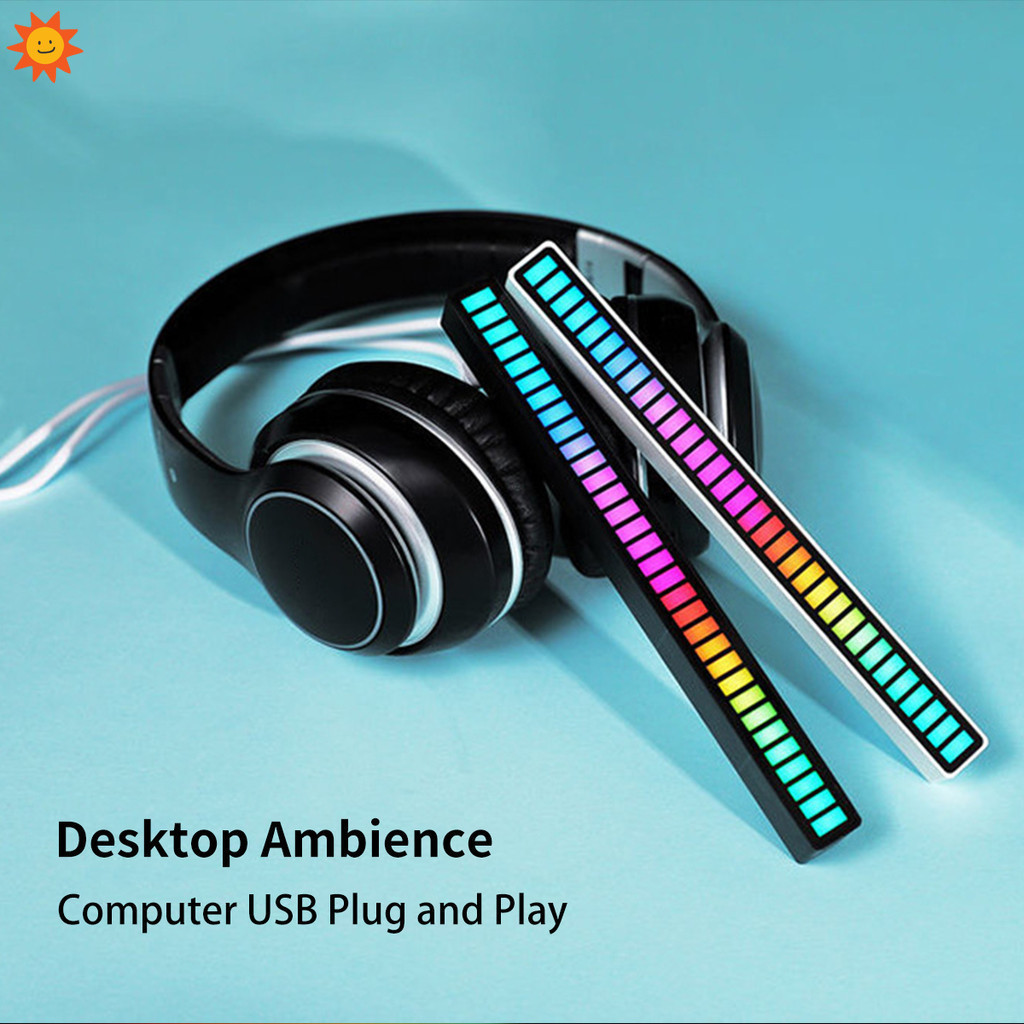 Voice-activated Pickup Rhythm Light Music Level Indicator Voice ...