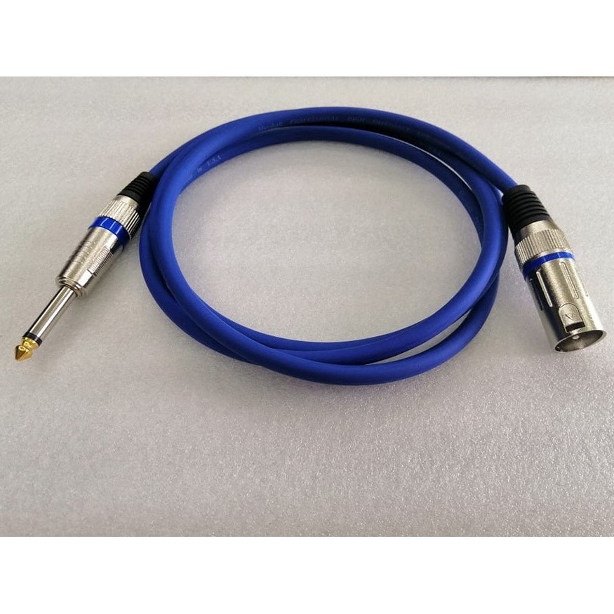 XLR Male to PL Mono Plug Cable 1.5 meters | Shopee Philippines